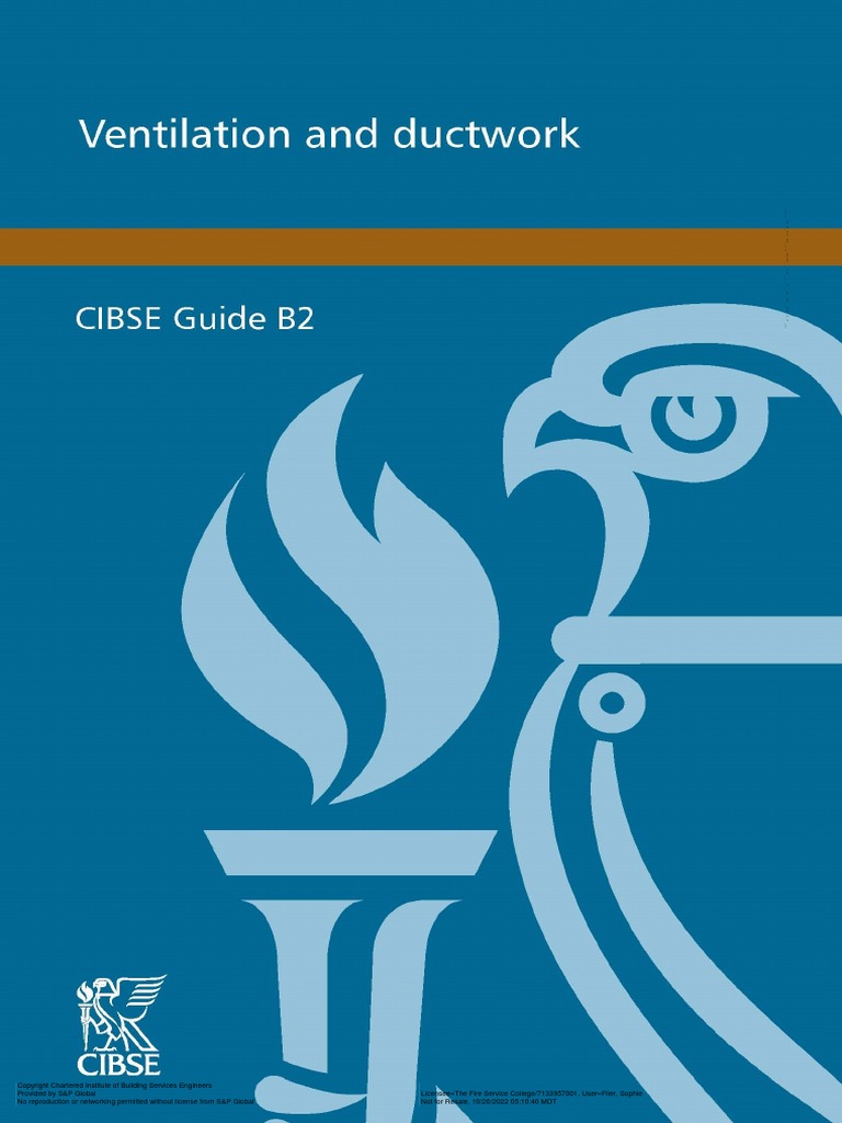CIBSE GUIDE B2 - Guide B2 Ventilation and Ductwork | PDF | Energy ...