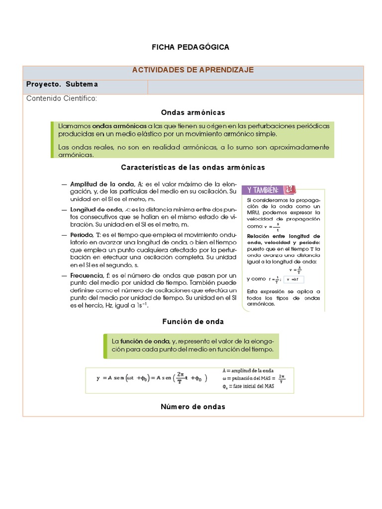 Ficha Tercero - Bach.10 | PDF | Ciencia y matemáticas