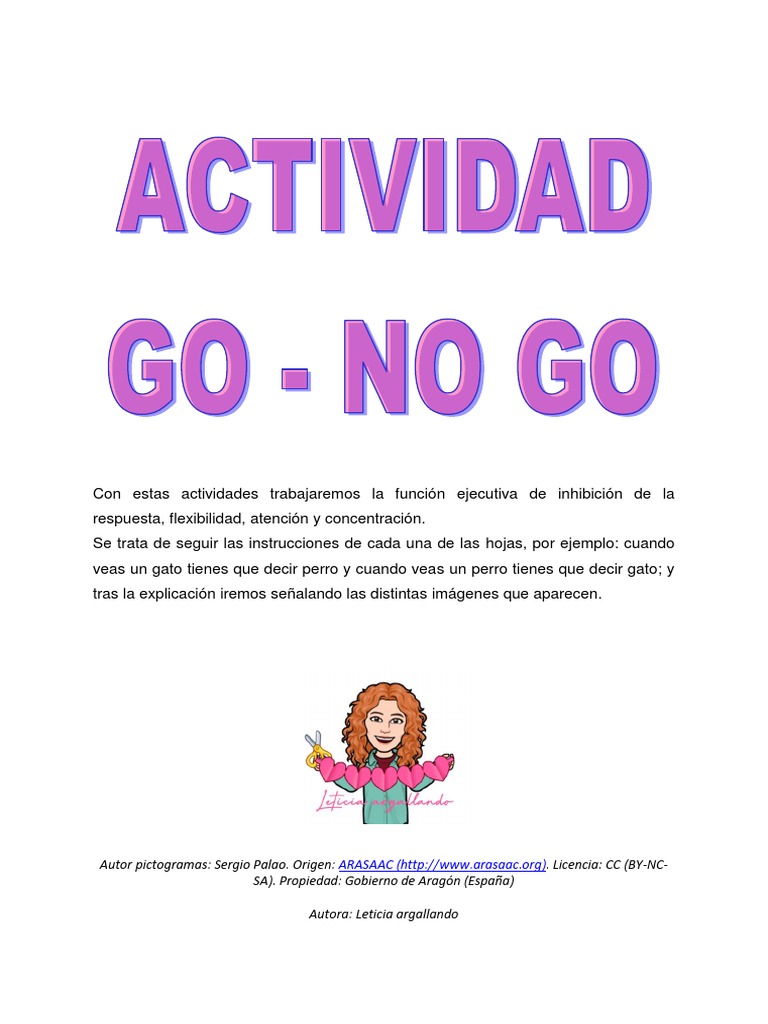 Actividad Go - No Go | PDF
