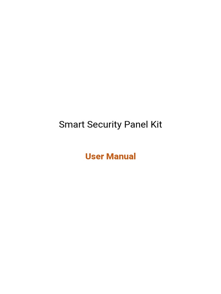 User Manual V1.0 - EN - 20230325 | PDF | Security Alarm | Radio