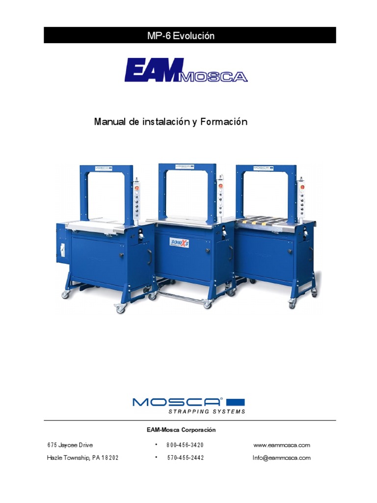 Manual Enzunchadora Mosca | PDF | Ingenieria Eléctrica | Soldadura