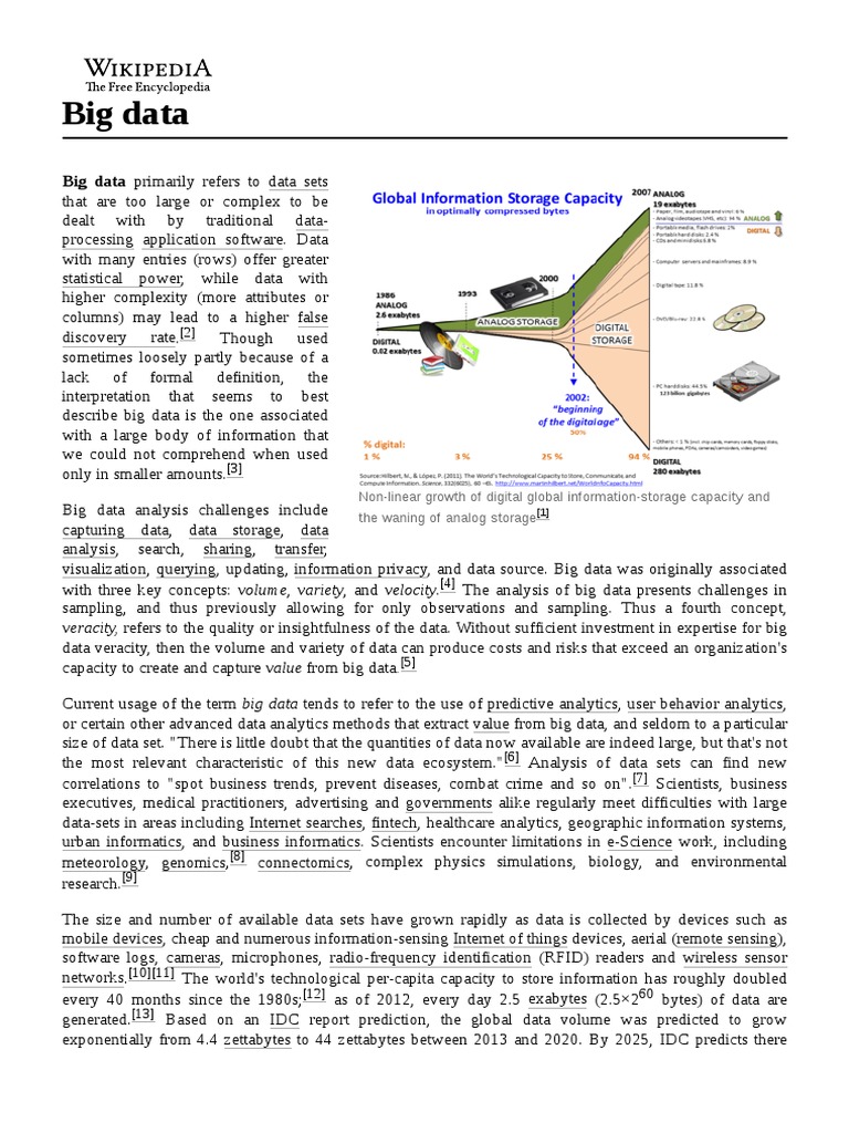 Big Data | PDF | Big Data | Map Reduce