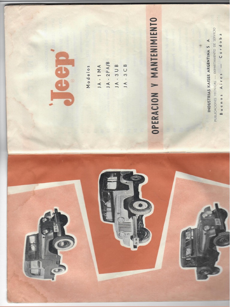 Manual Completo Jeep Ika | PDF