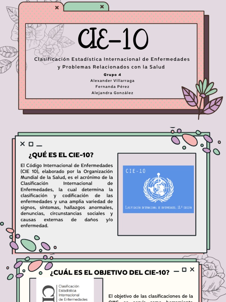 Cie 10 | PDF | Ciencias de la Salud | Salud pública