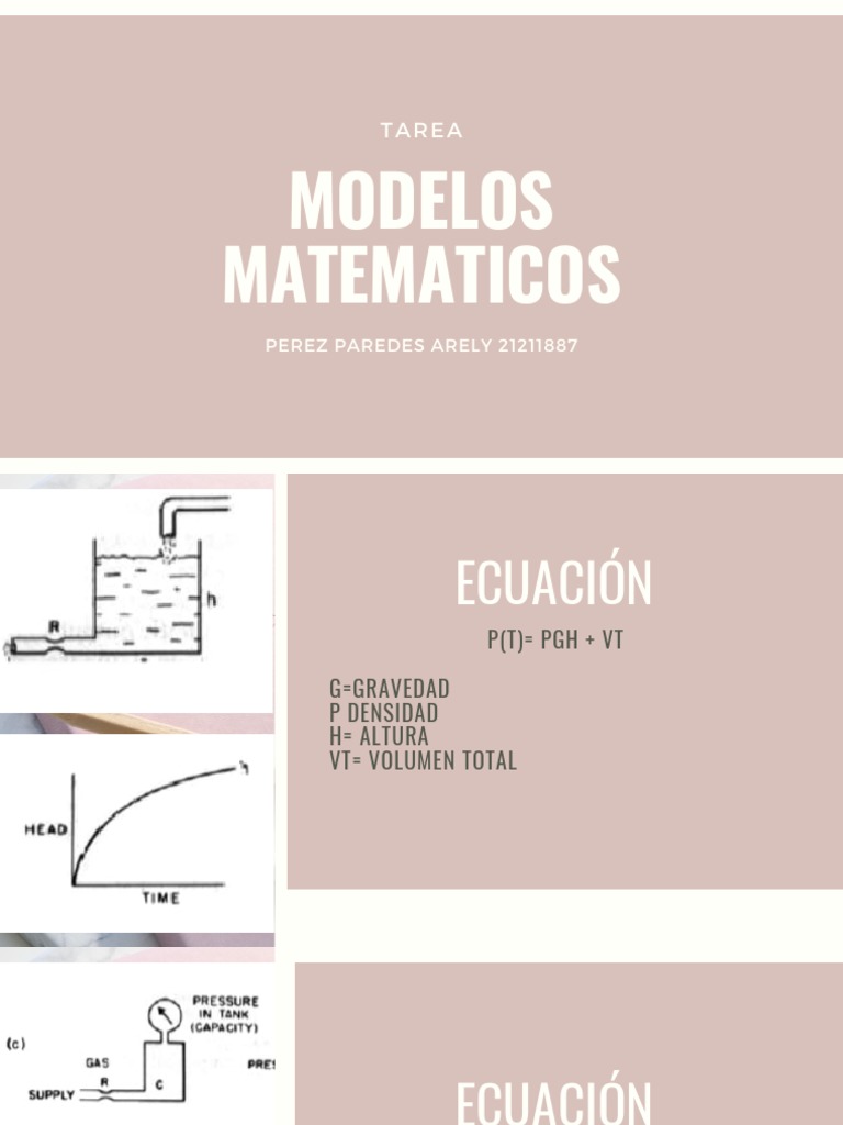 modelos matematicos | PDF
