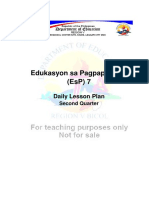 Lesson Plan - Esp 7 (2ND Quarter) | PDF