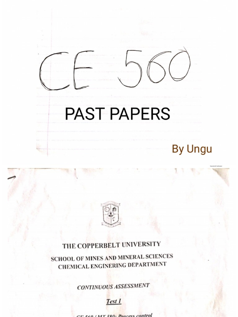Ce560 Past Papers | PDF