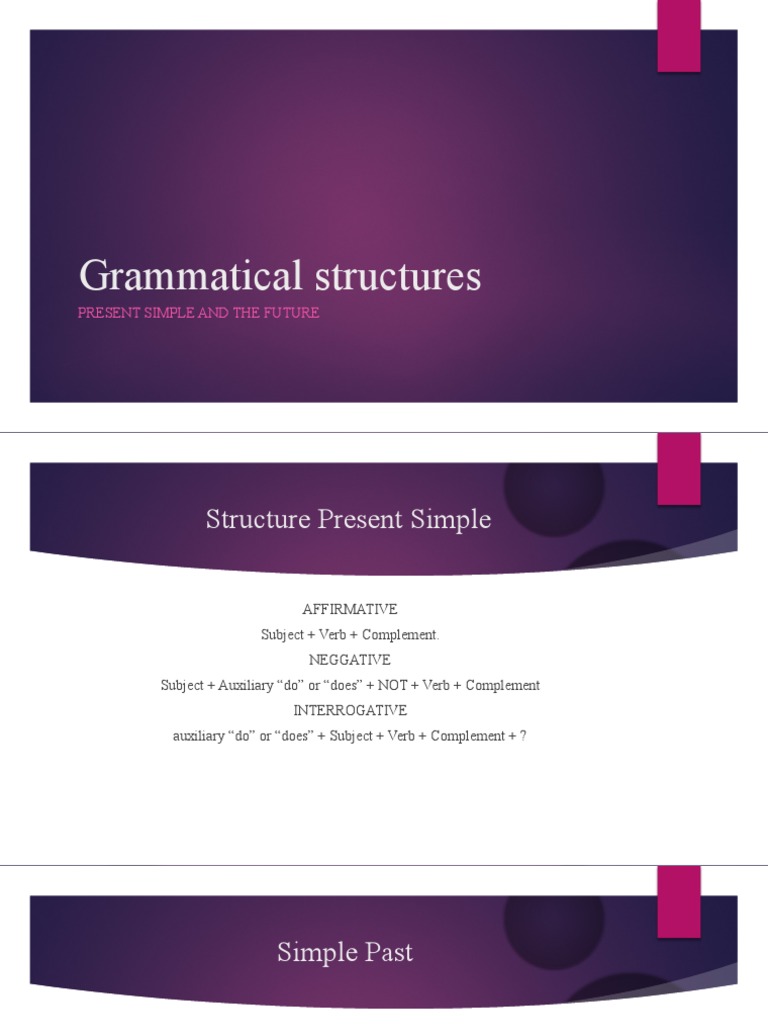 Grammatical Structures Pdf 