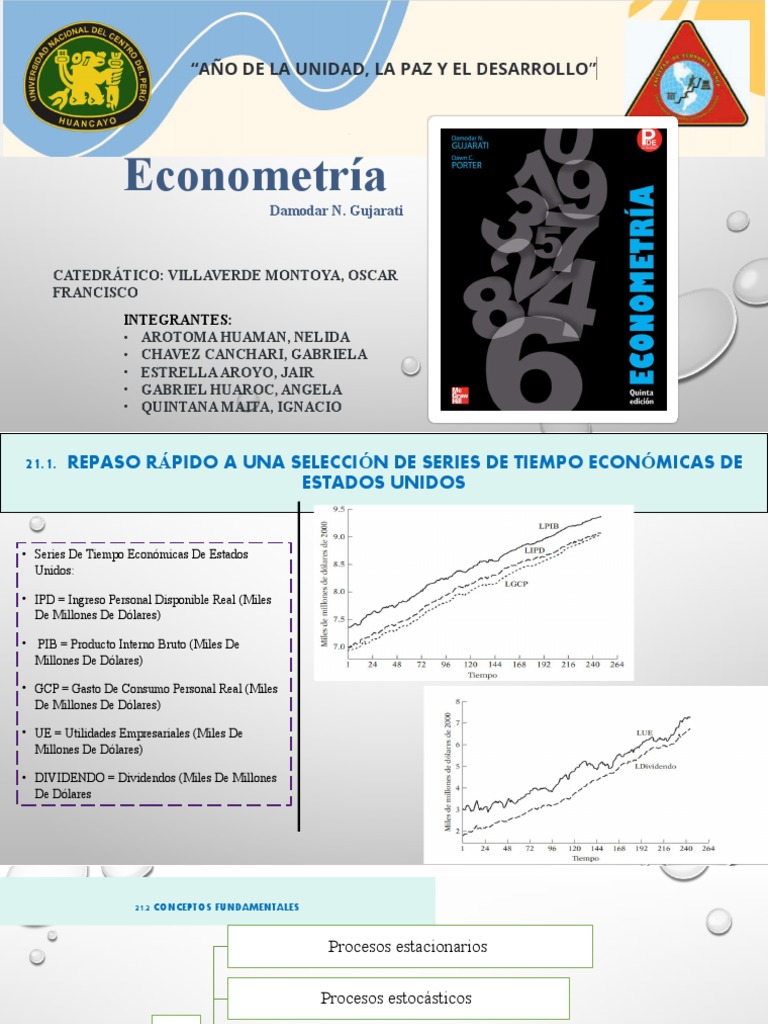 Econometria | PDF | Autocorrelación | Análisis estadístico