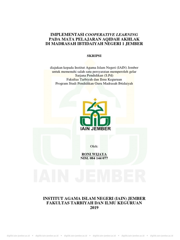 Roni Wijaya - 084 144 077 | PDF