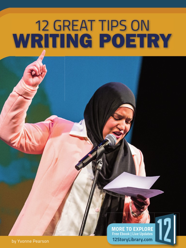 12 Great Tips On Writing Poetry (Yvonne Pearson) | PDF | Poetry | Rhyme