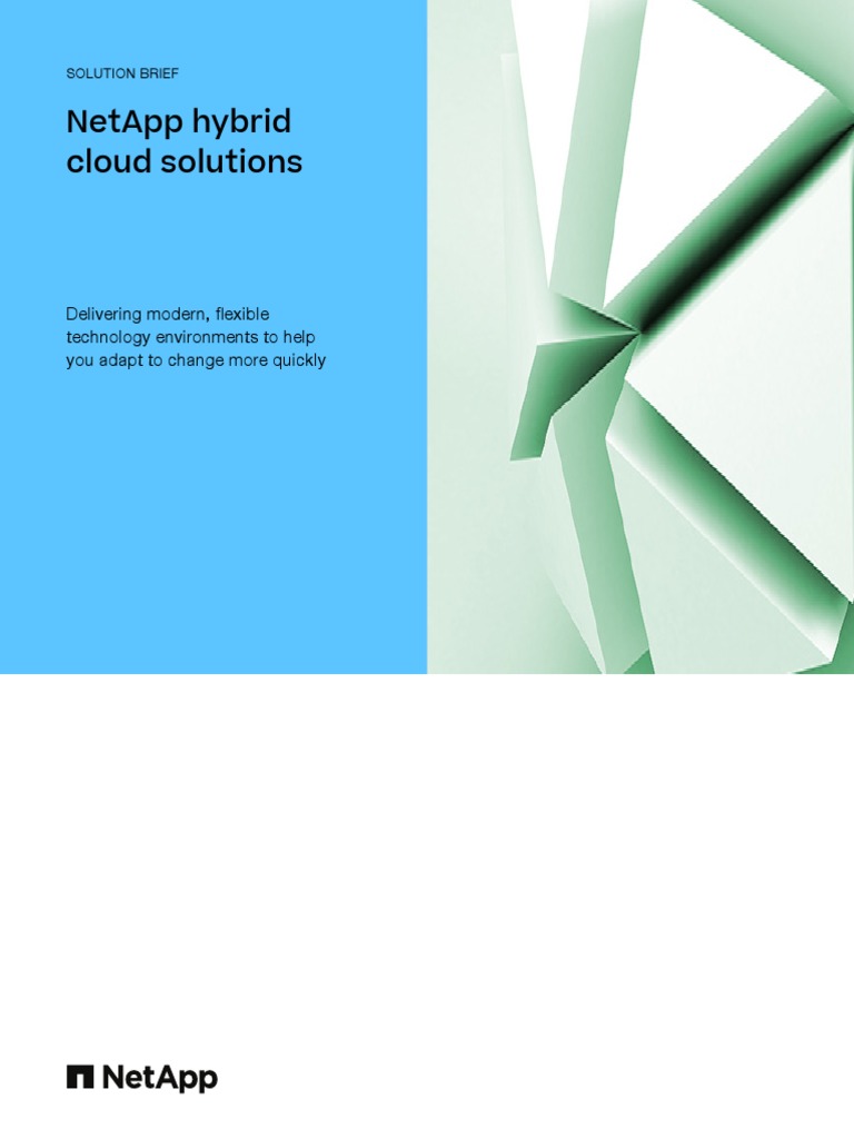 Solution Brief - NetApp-Hybrid-Cloud-Solutions | PDF