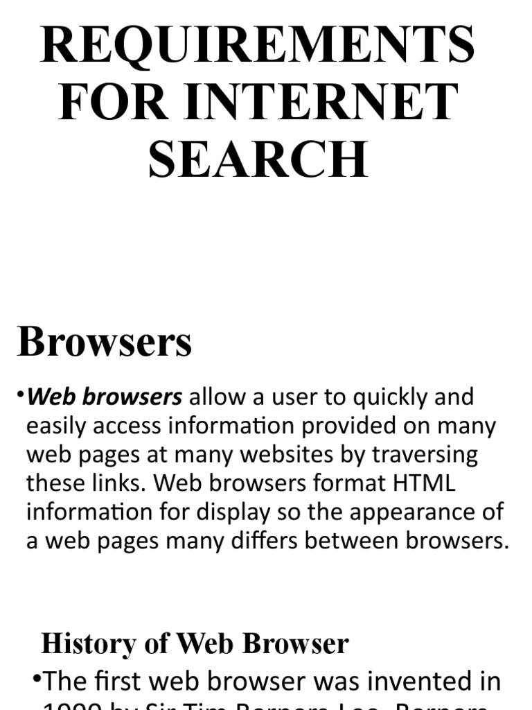 Web Browser | PDF | World Wide Web | Internet & Web