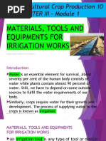 Module 2 Farm Inputs | PDF | Technology & Engineering