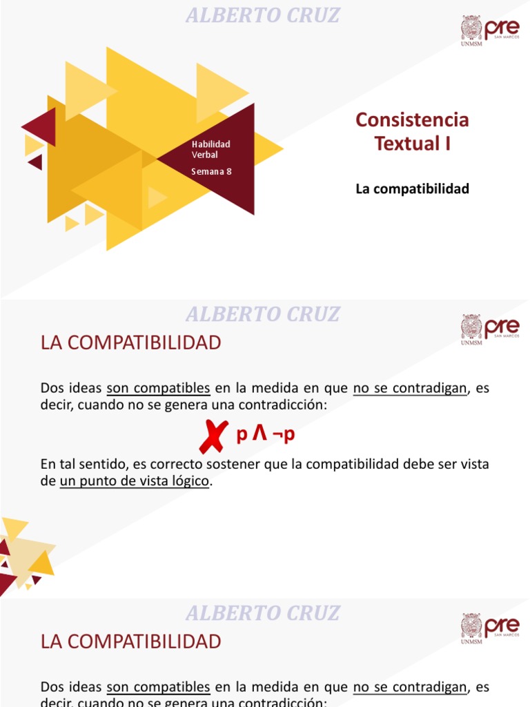 Compatibilidad de Ideas y Lógica | PDF | Filosofía | Estudios de ...