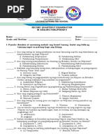 Ap6 Quarter 2 Summative Test | PDF