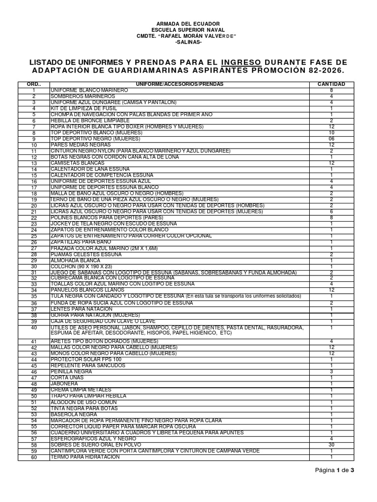 ESSUNA UNIFORMES_ASP_2023 | PDF | Moda | Ropa