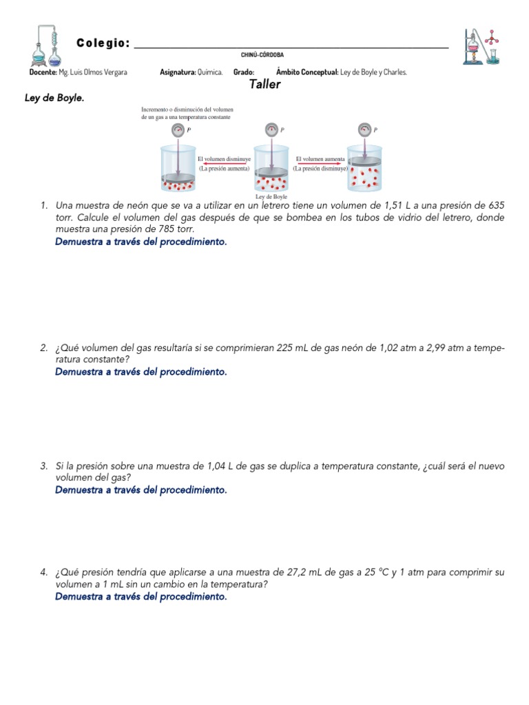 Leyes de Los Gases | PDF