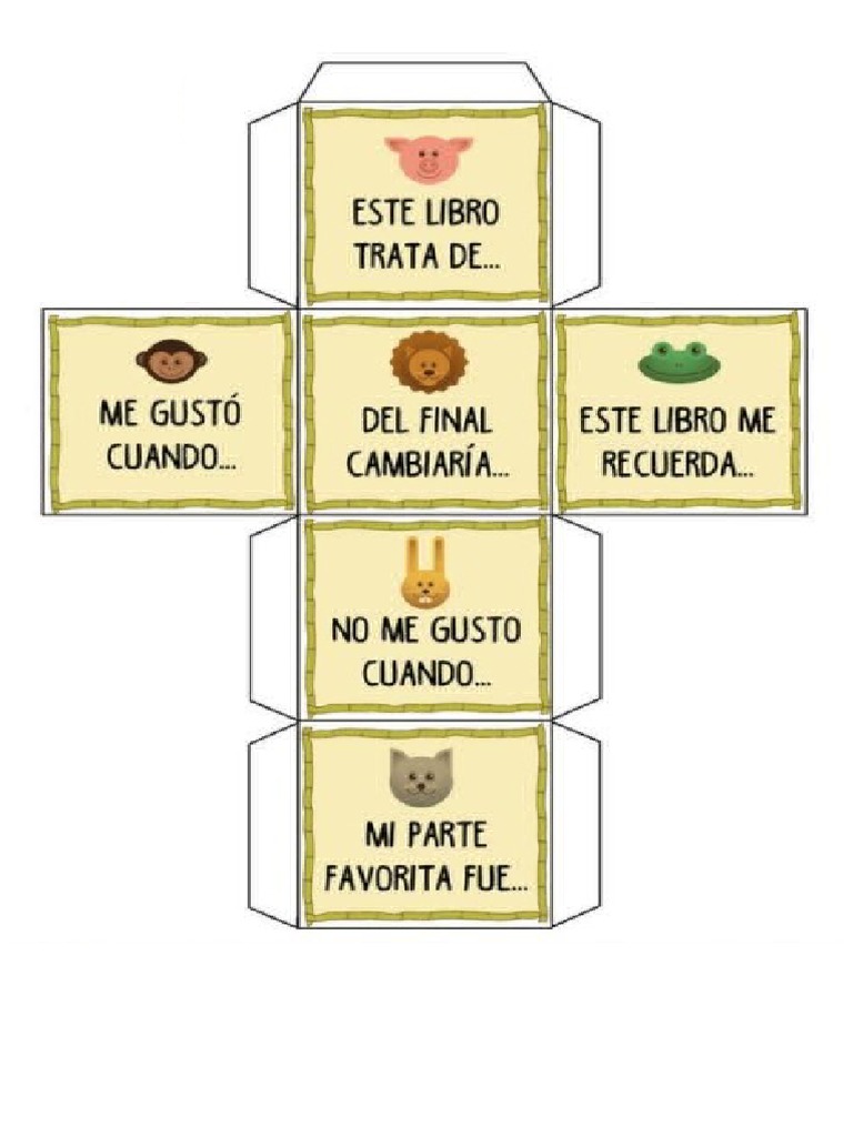 Dado Comprensión Lector | PDF