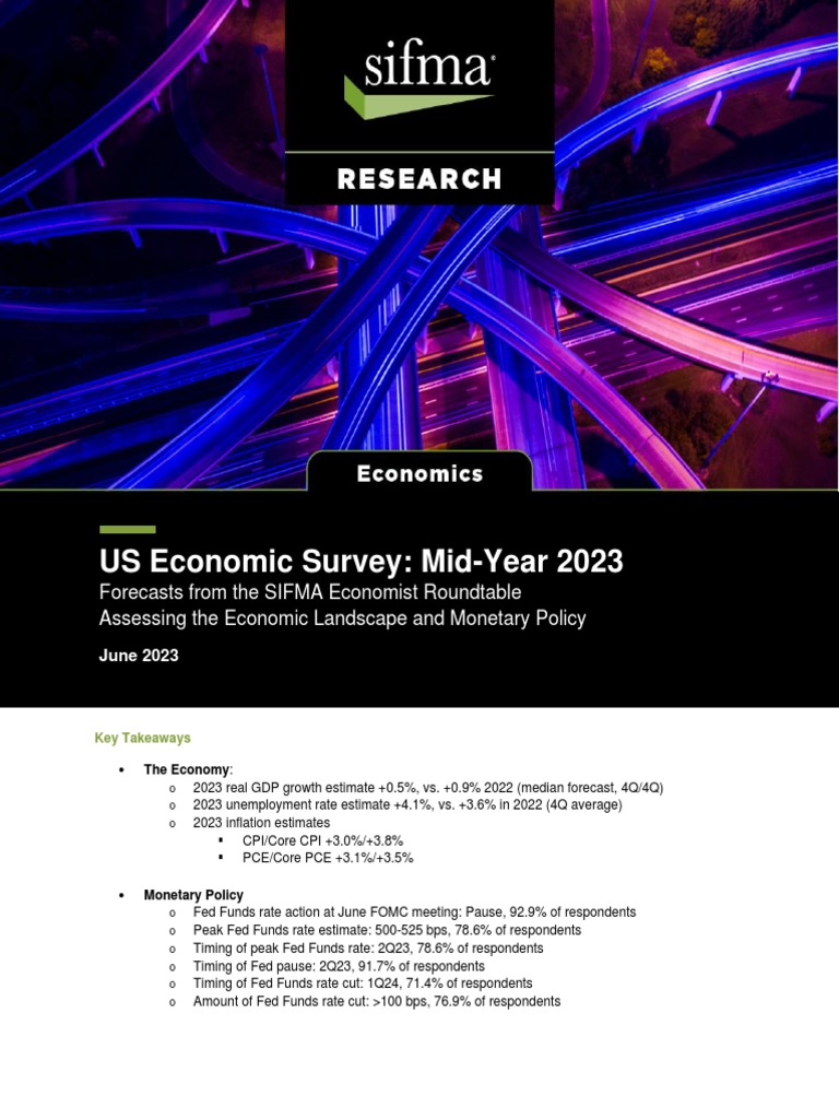 Economic Survey Report 1H23 FINAL | PDF | Inflation | Federal Reserve