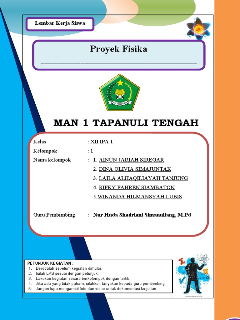 LKS Proyek Fisika Genap 2023 | PDF