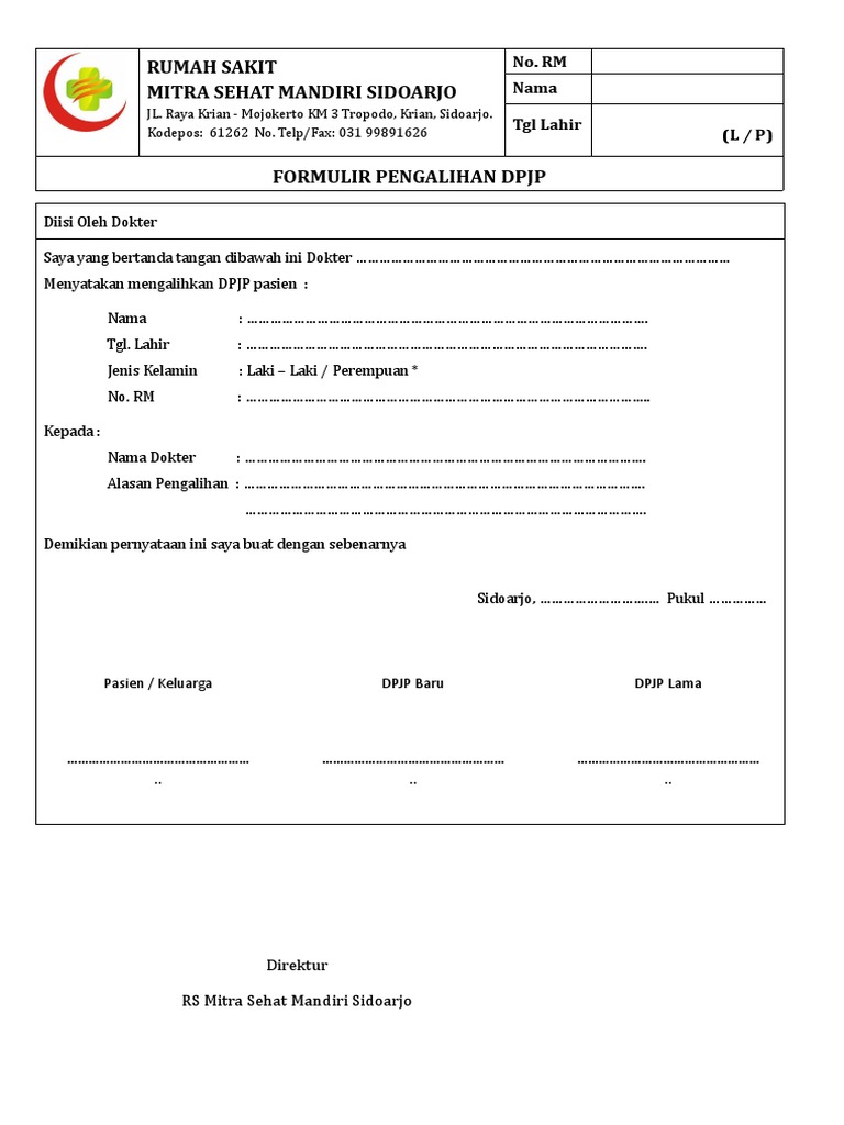 Pengalihan DPJP | PDF