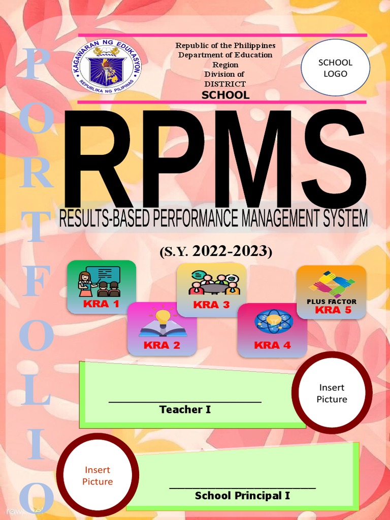 Ipcrf Template Editable | PDF | Learning | Teachers
