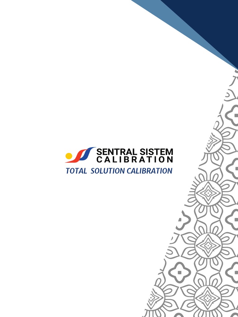 Company Profile Sentral Sistem Calibration | PDF