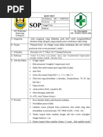SOP Pemeriksaan TTV | PDF | Pengembangan Diri | Kesehatan Holistik