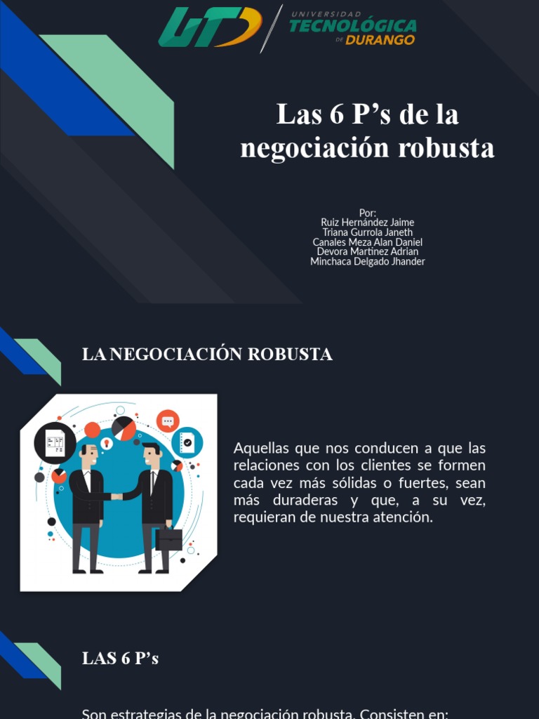 Las 6P Negociación Robusta | PDF