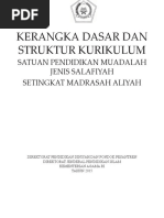 Struktur Kurikulum Satuan Pendidikan Pondok Pesantren | PDF
