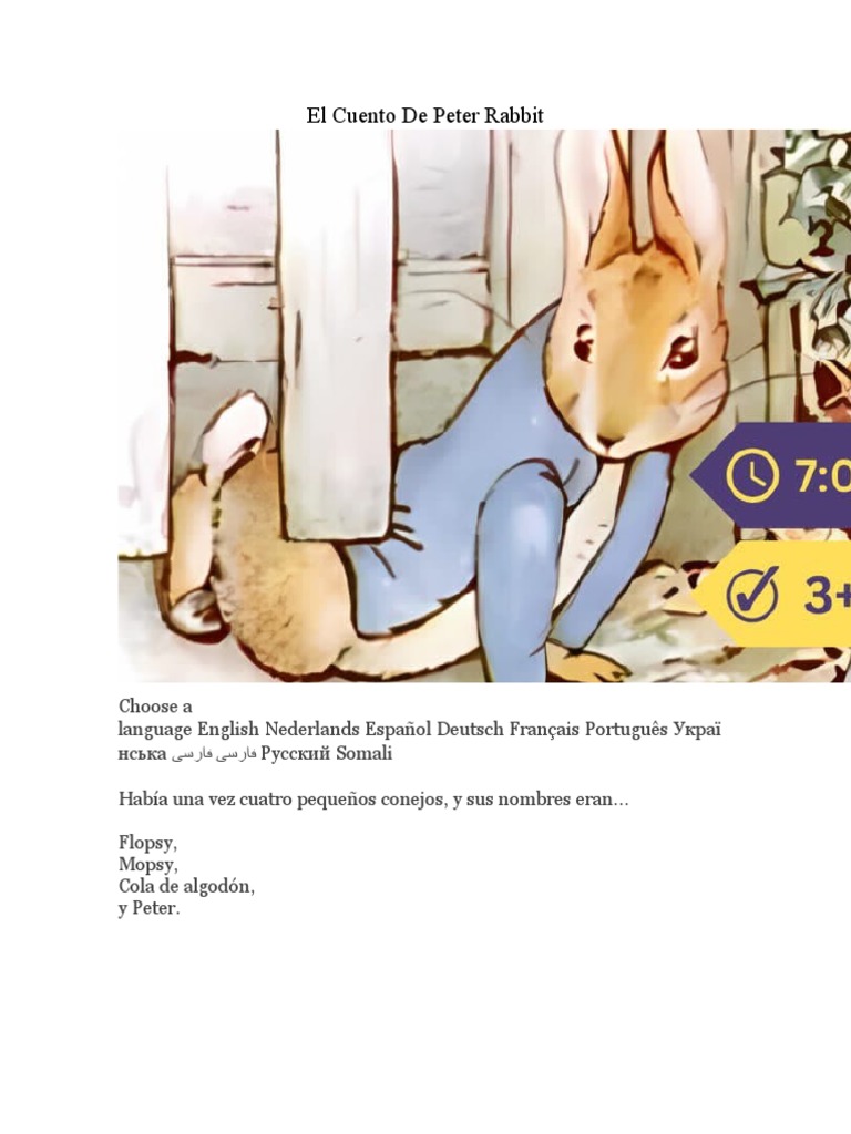 Cuento Para Dormir Pdf