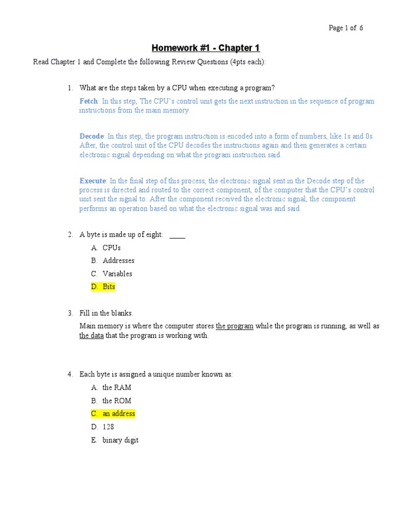 CSNP Homework 1-Chp1 | PDF | Programming | Computer Program
