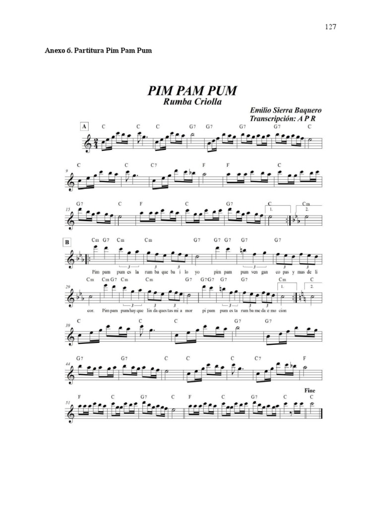 Pim Pam Pum | PDF