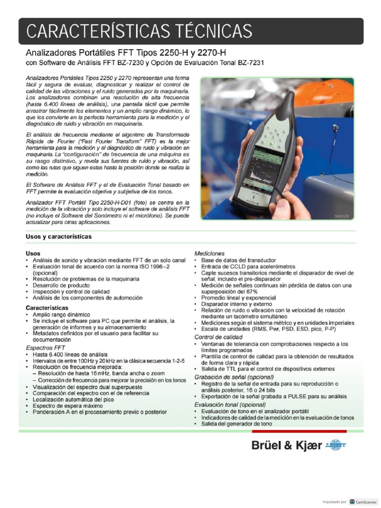 Características Técnicas | PDF