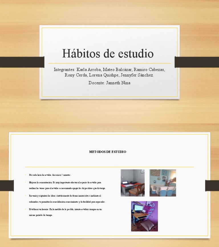 Hábitos Efectivos de Estudio | PDF