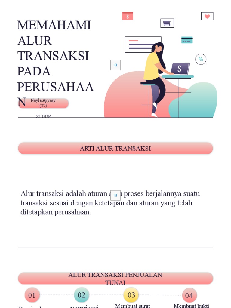 ppt administrasi transaksi | PDF