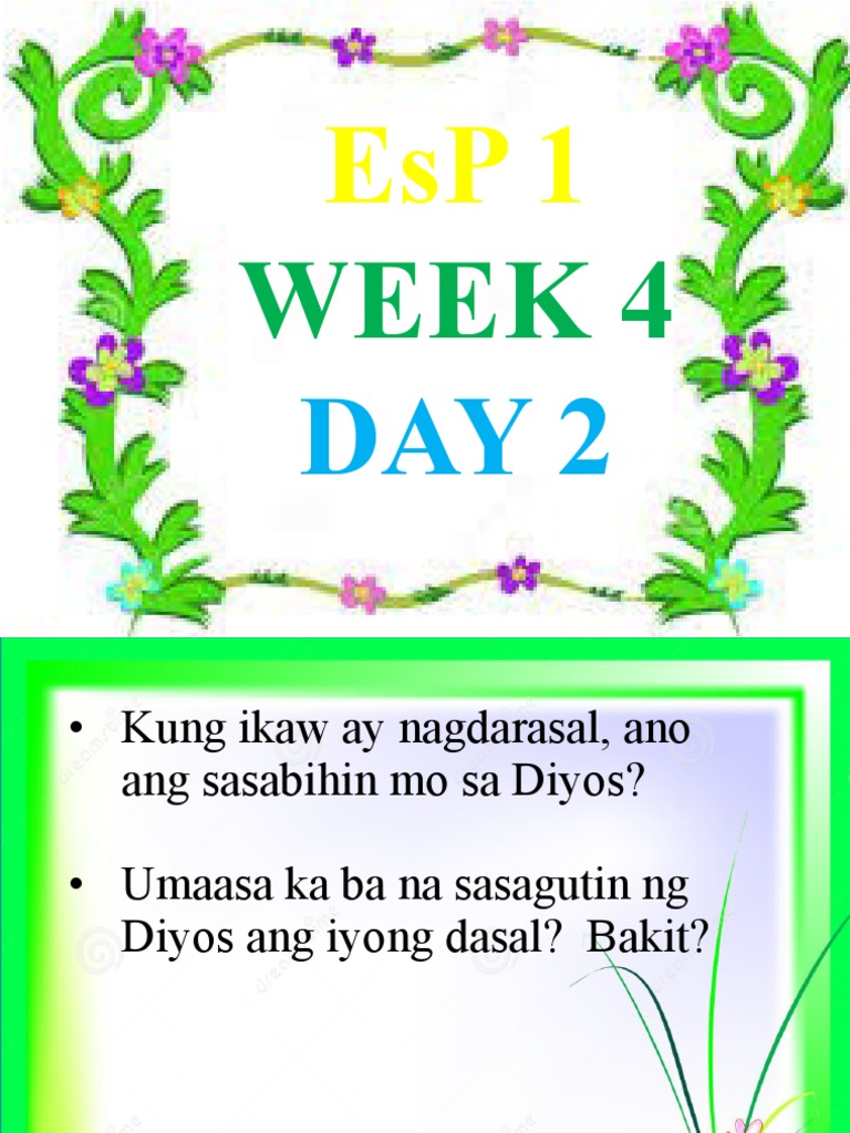 Grade 1 PPT - Q4 - W4 - Day 2 | PDF