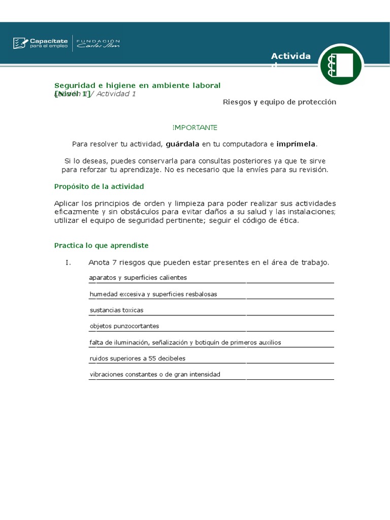 Nivel 1 Leccion 1 | PDF