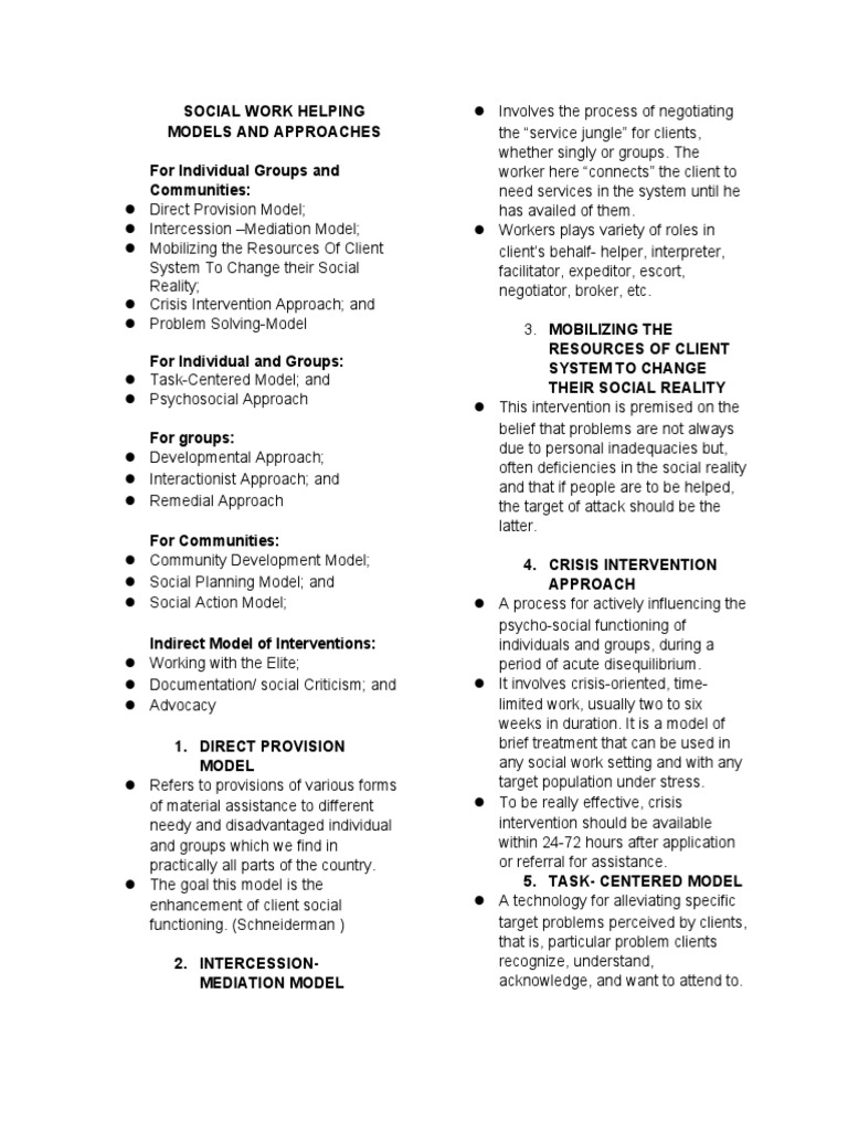 Module 8 | PDF | Psychosocial | Social Work