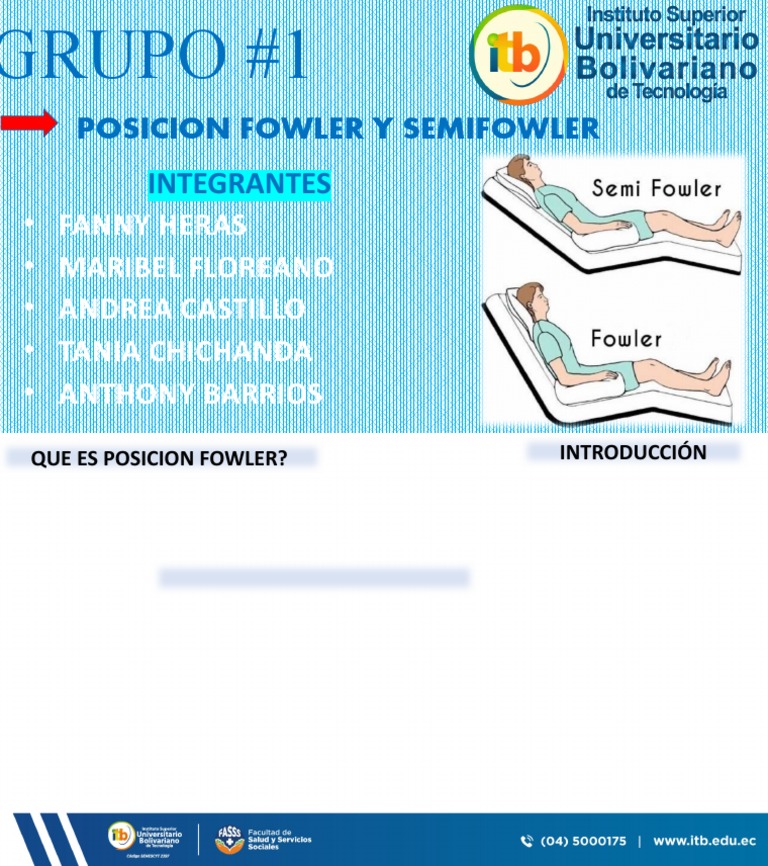 Grupo #1 Fowler y Semi Fowler | PDF