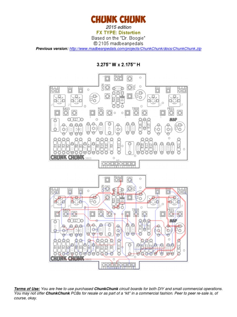 Chunk Chunk 2015 | PDF | Amplifier | Printed Circuit Board