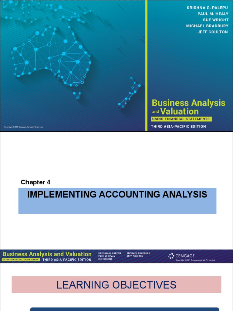 Palepu 3e ch4 | PDF | Accounting | Intelligence Analysis