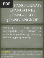 Pangatnig Activity | PDF