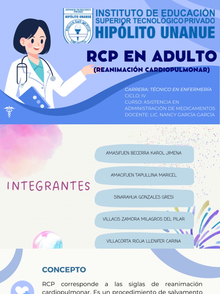 RCP en Adulto | PDF