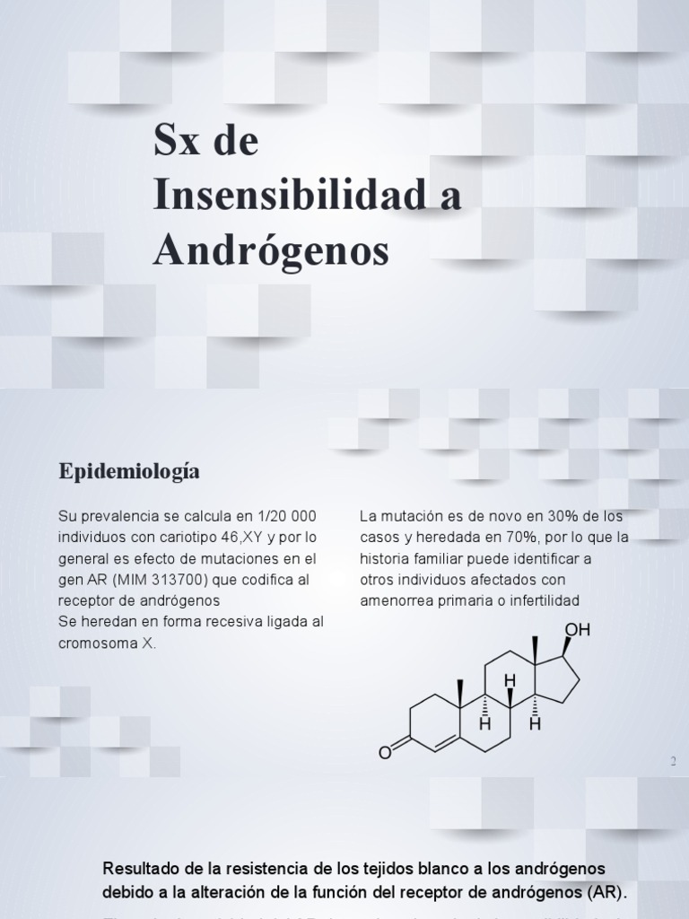 Sx Insensibilidad A Androgenos Pdf Andrógino Sistema Reproductivo