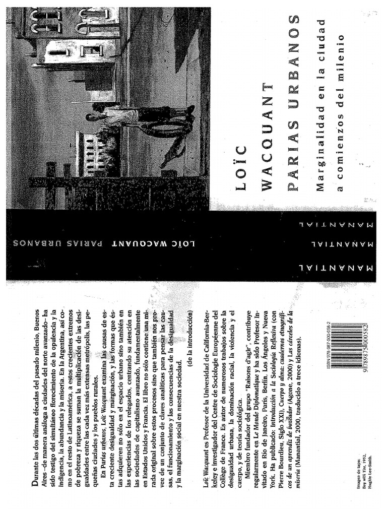 Parias-Urbanos-Loic-Wacquant | PDF
