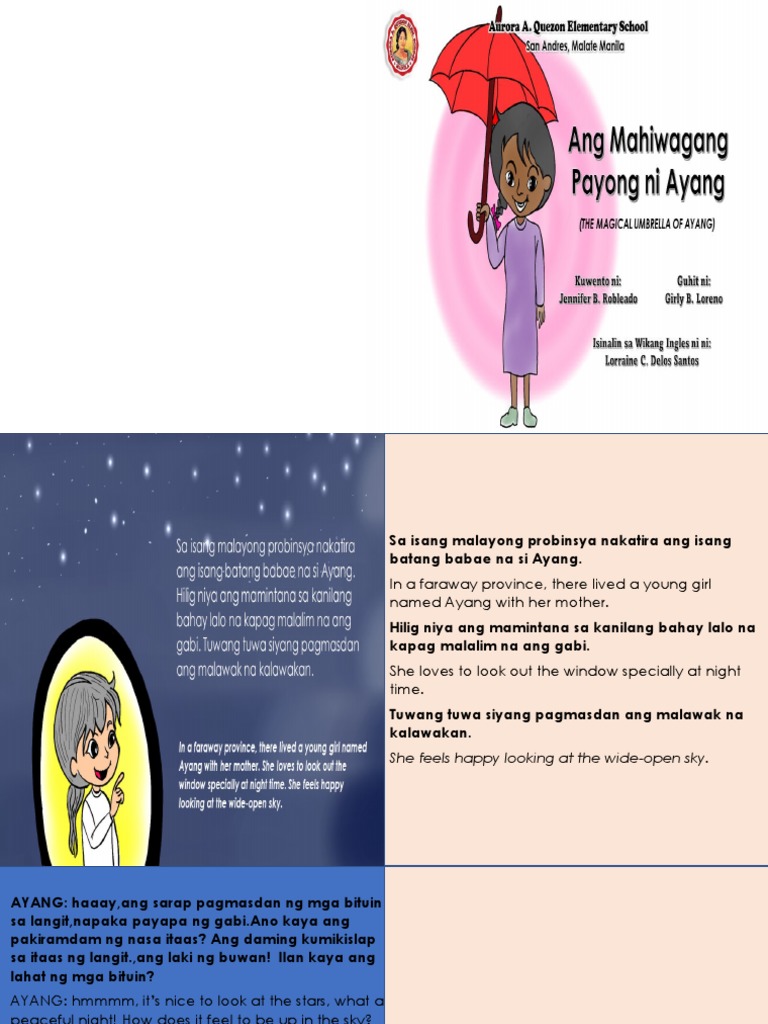 Ang Mahiwagang Payong Ni Ayang Slide | PDF