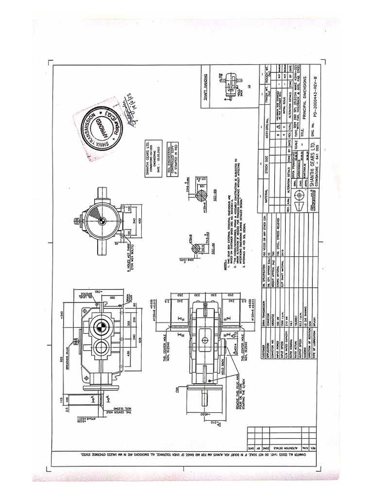 Approved Drawing | PDF