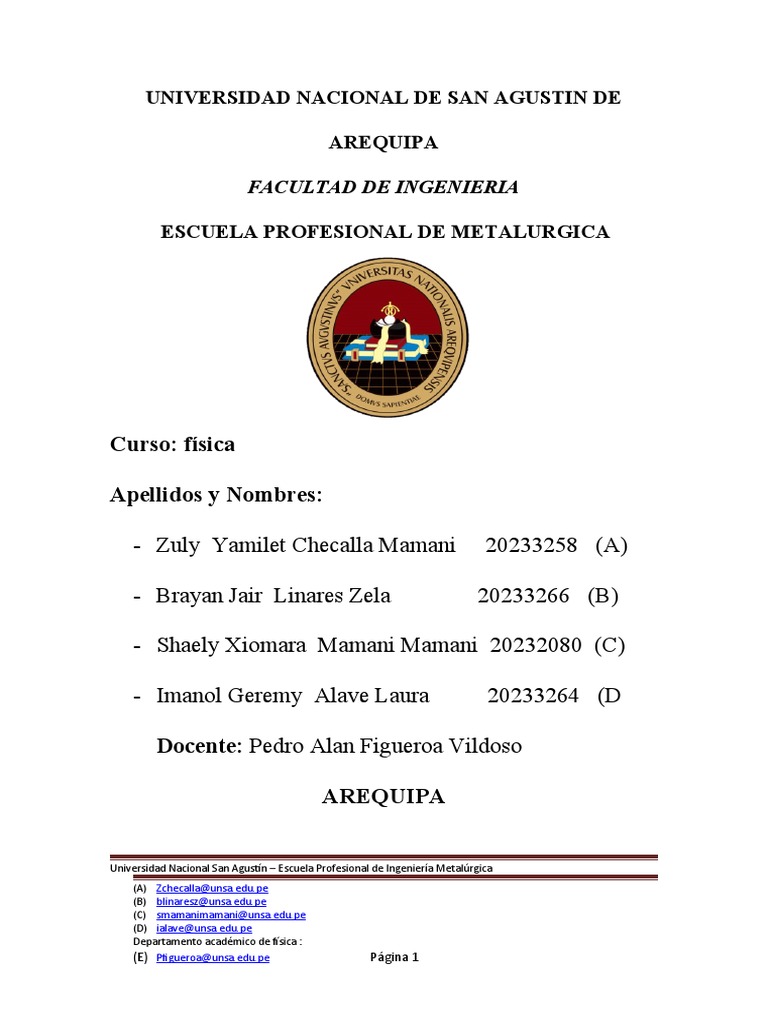 Caracterización de Una Roca de Charcani (Río Chili Chapi Chico) Usando El Método de Barrido Por ...